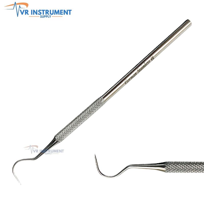 Dental Explorer #23 Shepherd Hook Probe Diagnostic Endodontic ...