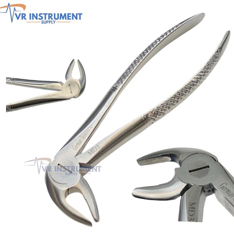 Dental Tooth Lower Molars Extracting Extraction Forceps NO MD6 ...